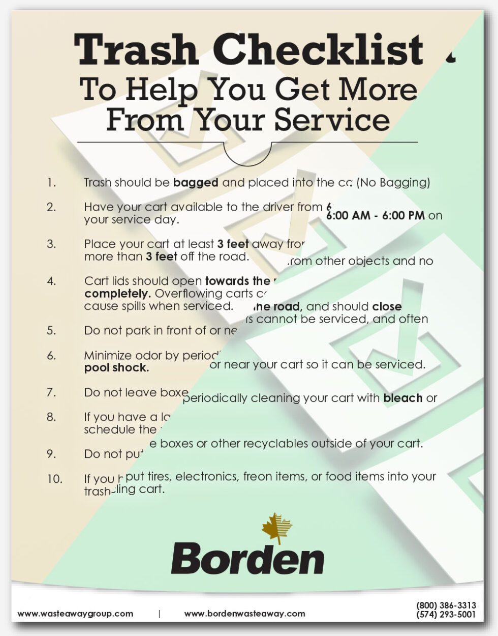 Resources - Borden Waste Management Services